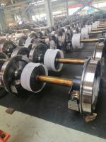 China Bogie Locomotive Train Wheels ER7 ER8 ER9 Material Rail Wheel Set with 1800 pcs Monthly Capacity for sale