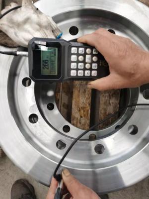China ISO Certified Steel Rail Wheels 1450mm Diameter 150-560HB Hardness for Industrial and Railway Applications for sale