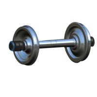 China ISO9001 Certified Railway Wheel Sets 500-1350mm Diameter for Electric Locomotives and Rolling Stock for sale