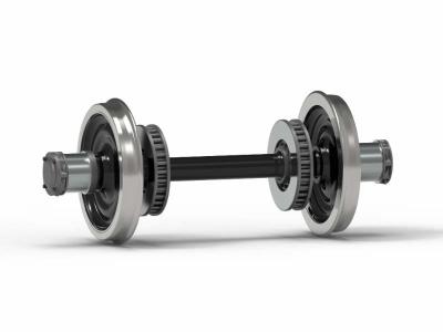 China 45 Steel Single Flanged Rail Wheels for 900mm Gauge - 500-1350mm Diameter, 1-25 Ton Capacity for sale
