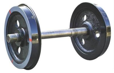 China 350mm Steel Railway Wheel Set for Locomotives and Wagons - 1-25 Ton Capacity, 70kg Weight for sale