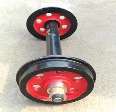 China 762mm Track Gauge Locomotive Wheel Set - 1-25 Ton Capacity, 300-450mm Wheel Diameter Options for sale