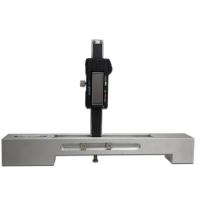 China LCD Digital Rail Track Height Gauge 300mm with 0.05mm Accuracy for Switch Rail Measurement for sale