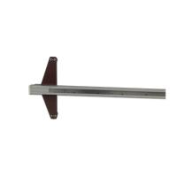 China Kingrail Square Railway Cross Level Gauge 1760mm 2000mm Aluminum Alloy Track Measuring Tool for sale