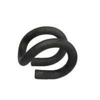 China O Type Elastic Rail Clip 16mm 18mm 20mm Diameter for Railway Fastening Systems with HRC 42-47 Hardness for sale