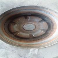 China ER7 ER8 EN13262 Standard Train Wheels 500-1250mm Diameter 300km/h Speed for Locomotive Freight Cars for sale