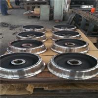 China ER7 ER8 EN13262 Standard Train Wheels 500-1250mm Diameter 300km/h Speed for Locomotive Freight Cars for sale