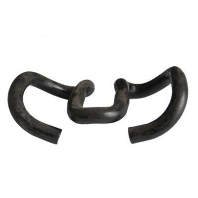 China W Type Elastic Rail Clip 42-47 HRC Hardness with ≥22 kN Clamping Force for Railroad Fastening Systems for sale
