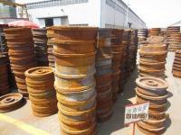 China 500mm Sand Casting Steel Rail Wheels with Electroplated Surface for Train Car Applications - OEM Manufacturing for sale