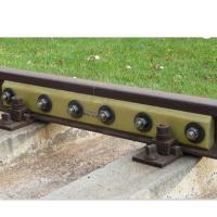 China Steel Railway Fish Plates for T-Type Guide Rail - 4-Hole & 6-Hole Configurations in 914.4mm Length for sale