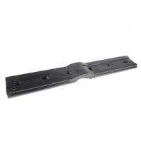 China 50kg/M Carbon Steel Fishplate Rail Joint Bar QU120 QU100 for Railway Track Connections for sale