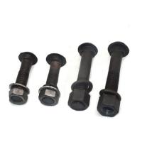 China HDG Oval Neck Fish Plate Bolt Forging AREMA Standard Grade 5 - Hot-Dip Galvanized Railway Fastener for sale