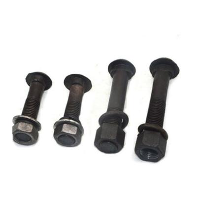 China HDG Oval Neck Fish Plate Bolt Forging AREMA Standard Grade 5 - Hot-Dip Galvanized Railway Fastener for sale