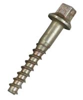 China Galvanized Timber Sleeper Screws M22×130-200mm with 4.6-10.9 Strength Classes for Railway Track Fastening for sale