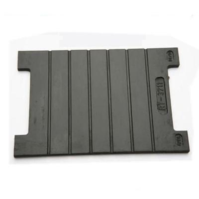 China VII Type Railway Rubber Pads - Wear Resistant 70±5 IRHD Hardness for UIC54 S49 Track Standards for sale