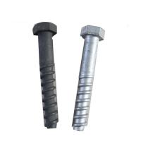China Hex And Square Railway Screw Spikes & Sleeper Screws with DIN Standard for sale