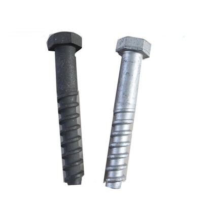 China Hex And Square Railway Screw Spikes & Sleeper Screws with DIN Standard for sale