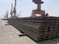 China DIN536 A75 Steel Crane Rail 56kg/m 20 kg/m for sale