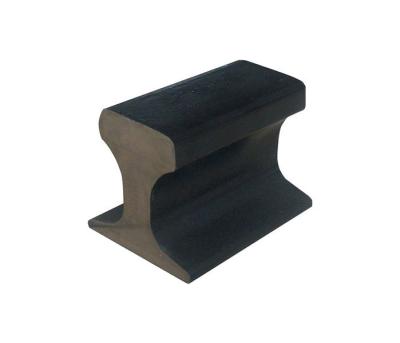 China GB Standard Q235 24KG Light Steel Rail 107mm Height for Mine Dump Trucks in 6m 8m 10m Lengths for sale