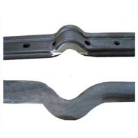 China Forging Joggled Fish Plate 4 Holes for UIC54 60 Steel Rails - 914.4mm Length with ISO9001 Certification for sale