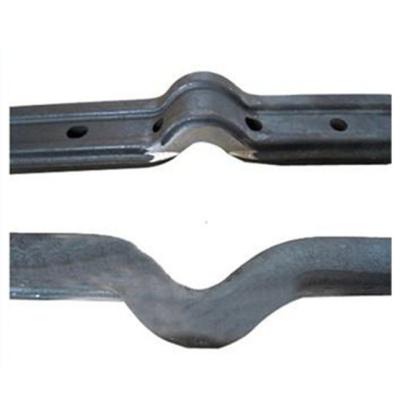 China Forging Joggled Fish Plate 4 Holes for UIC54 60 Steel Rails - 914.4mm Length with ISO9001 Certification for sale