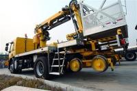 China KP-5T Unpowered Rail Car with 600mm Wheel Diameter and 5 Ton Capacity for Manual Material Transport for sale