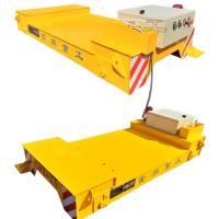 China KPX-2t Trackless Electric Flat Car 2 Ton Load Capacity 1200mm Wheelbase Battery Powered Industrial Transport for sale