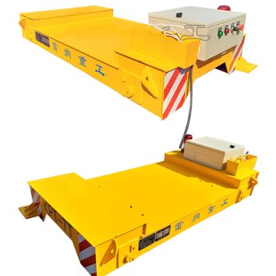 China KPX-2t Trackless Electric Flat Car 2 Ton Load Capacity 1200mm Wheelbase Battery Powered Industrial Transport for sale