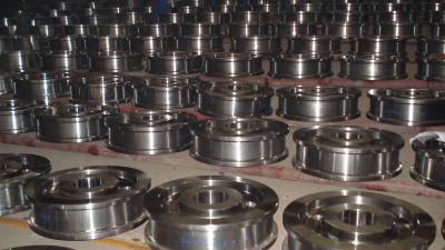 China Carbon Steel Railroad Wheels and Axles for Train Bogies 150HB Hardness 300-900mm Diameter 1-300 Ton Capacity for sale