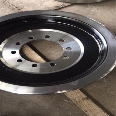 China 500 Ton Capacity Steel Railway Wheels Forging 500mm 900mm Diameter with C45 Carbon Steel Construction for sale
