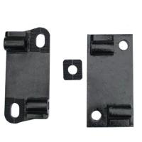 China Individual Crane Rail Sole Plates - Steel Tie Plates for 50KG, 60KG Rails with 1:40 Incline for sale