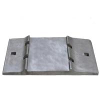 China Railroad Tie Plate for Rail Fastening - Steel Q235/Q345 with Zinc Coating for 43KG-141RE Standards for sale
