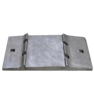 China Railroad Tie Plate for Rail Fastening - Steel Q235/Q345 with Zinc Coating for 43KG-141RE Standards for sale