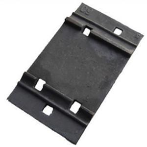 China OEM China Casting Iron Railroad Rail Tie Plates   for Rail Construction Project for sale