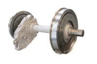 China Rail Vehicle Elastic Wheels for Tram & Metro with 4.594±0.031 Standard Dimensions and Vibration Damping Technology for sale