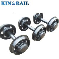 China Railroad Wheelset 500-1350mm Diameter with 1-25 Ton Capacity for Freight and Passenger Rail Systems for sale