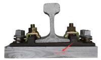 China Mild Steel Cast Iron Wrought Iron Base Plates 160-420mm for KPO Fastening Systems - Rail Tie Plate Rail Shoulder for sale