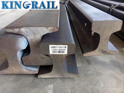 China Q235B 55Q U71MN Railway Steel Rail 8-120 kg/m with 12.5M Length Options for Industrial and Mining Applications for sale