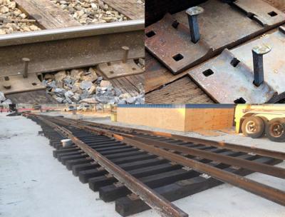 China JIS 50KG JIS 50N Steel Track Rail U71Mn Material 10-25m for sale