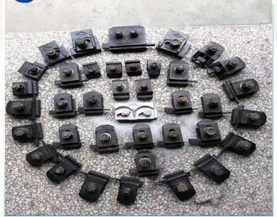 China Forged Steel Self-Locking Crane Rail Clips 3116/13/36 with 38KN Lateral Force and 0.361kg Weight for sale