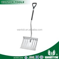 China Snow Shovel with Bend Steel Tube Handle and Corrosion-resistant Aluminum Material for sale