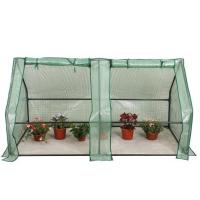China Metal Frame PE Portable Outdoor Mini Garden Walk-In Greenhouse for Planting Needs for sale