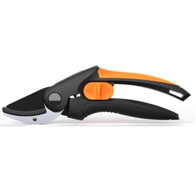 China 2024 Garden Pruning Shear with Carbon Steel Blade Material and Plastic Sprayed Finishing for sale