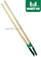 China Customized Support Metal Post Hole Digger with Wood Handle for sale