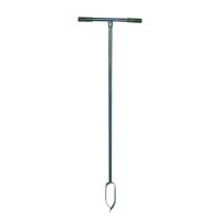 China Gardening Tool T Shape Handle Steel Scarification Tillers for Farmer Ground Drill for sale