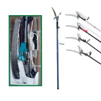 China OEM Supported 2.8M Pole Tree Pruners with Telescopic Metal Handle and Chrome Plating Finish for sale