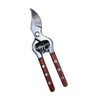 China Stainless Steel Bypass Pruner with Wooden Handle Finishing Mirror Polished Grade DIY for sale