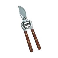China Stainless Steel Bypass Pruner with Wooden Handle Finishing Mirror Polished Grade DIY for sale