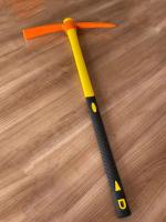 China Sturdy Machine Forged Pickaxe for Agriculture Black or Dark Green and Rail Steel for sale