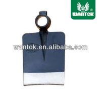 China Applying Garden Tools Steel Digging Hoe H818 Forged Hoe Head 6141C Crocodile Hoe for sale